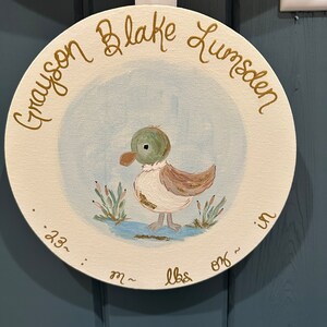 Duck Baby Door Hanger - Etsy