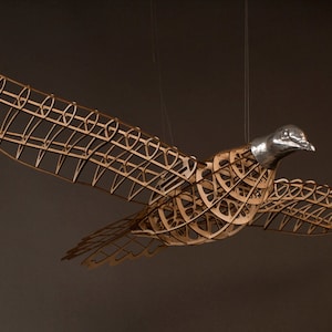 Passenger Pigeon Sculpture - ONE- Model Airplane Style Bird - Etsy