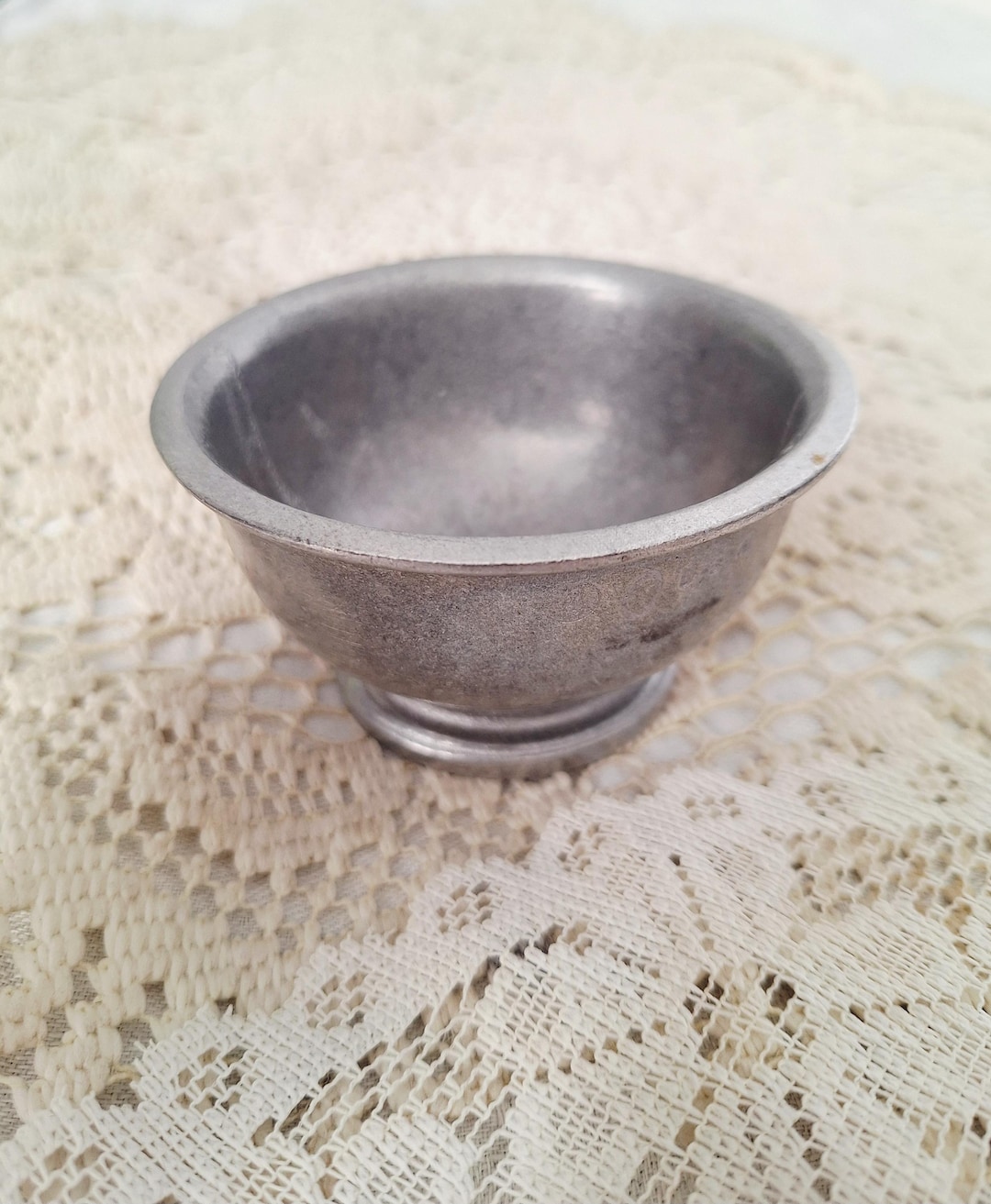 Wilton Vintage RWP Pewter Sugar Bowl - Silver Metal Footed Dish - FREE ...