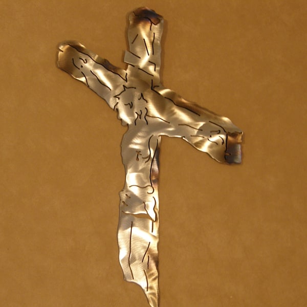 Metal Crucifix - Etsy