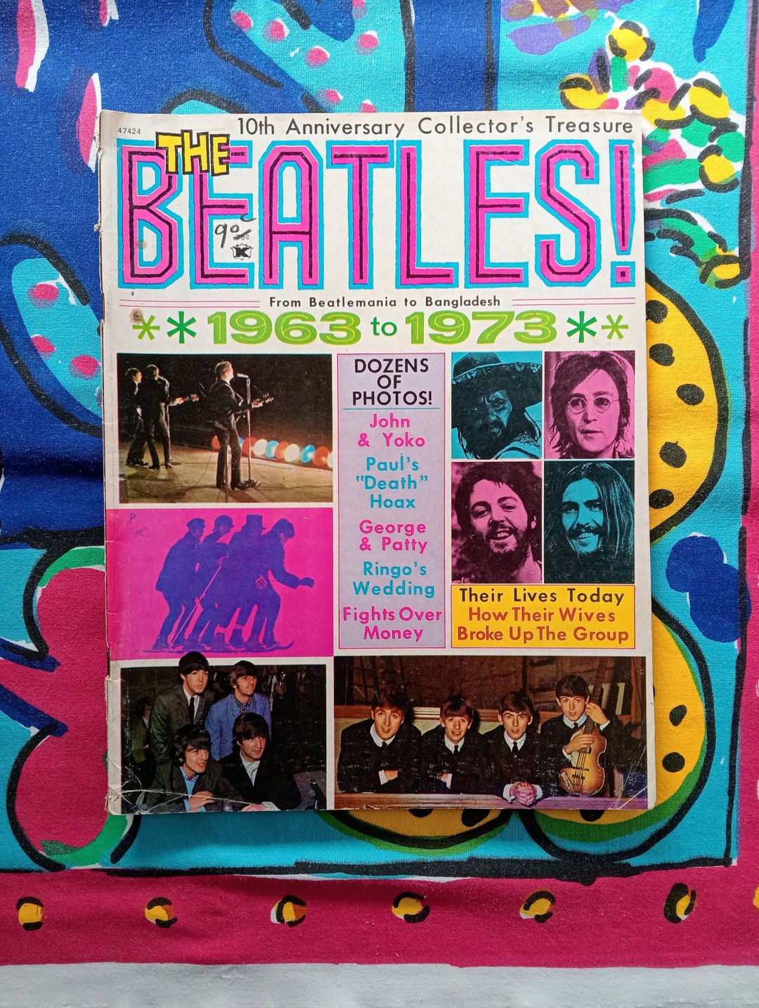 Beatles Magazine 10th Anniversary Collectors Treasure 1963 1973 From ...