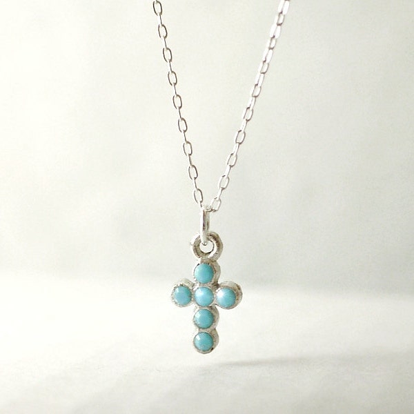 Turquoise Cross - Etsy