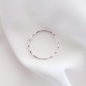 Small Wave Ring - Tiny Bump Ring - Minimal Band - Gold Wave - Silver Wave - Dainty Ring - Illusy ...