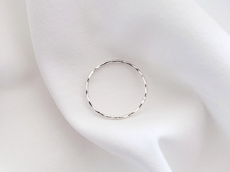 Small Wave Ring - Tiny Bump Ring - Minimal Band - Gold Wave - Silver ...