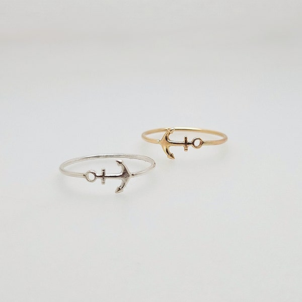 Anchor Ring - Etsy