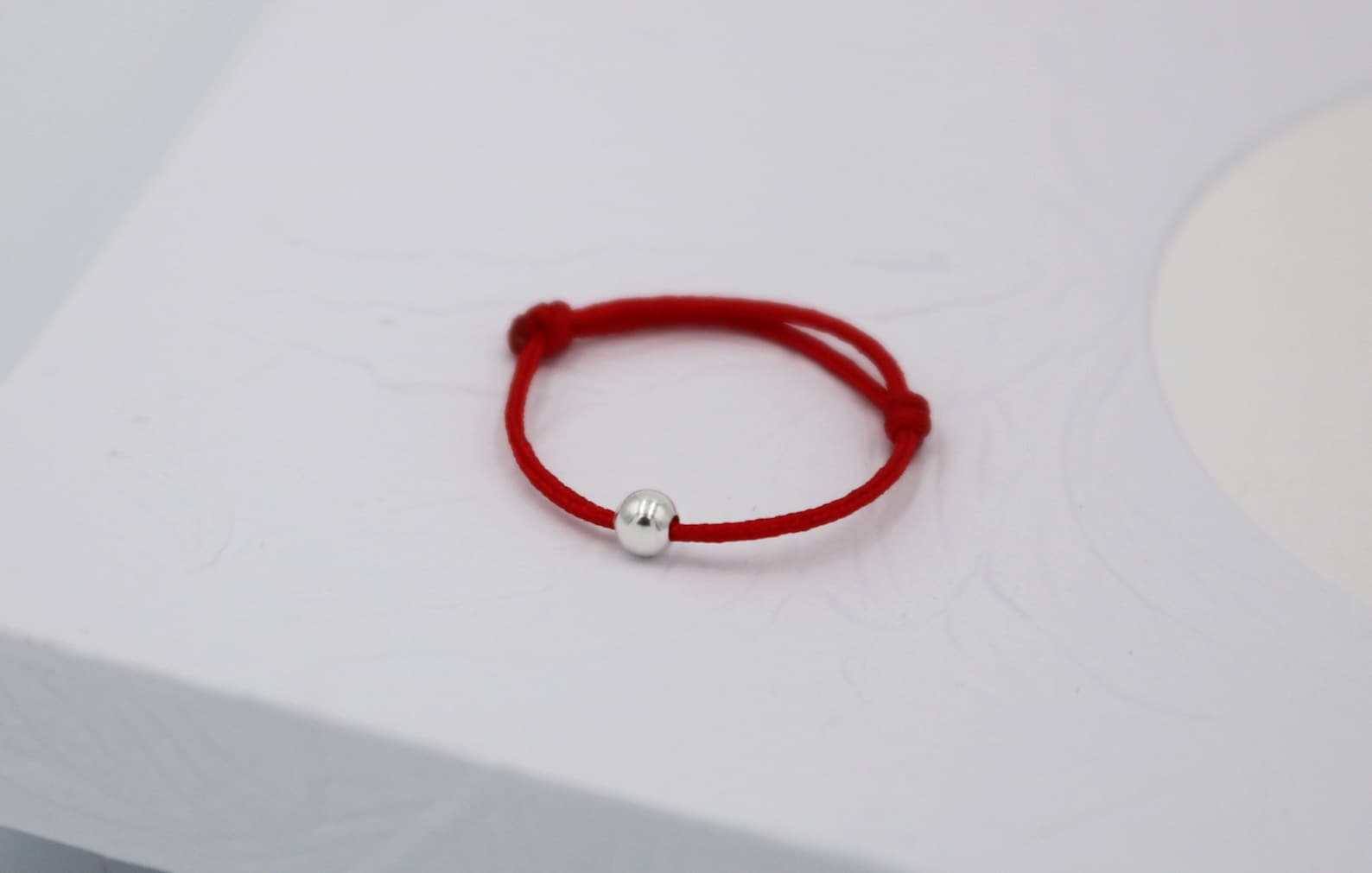 Red String of Fate Ring, 925 Sterling Silver Red String Ring, Promise ...