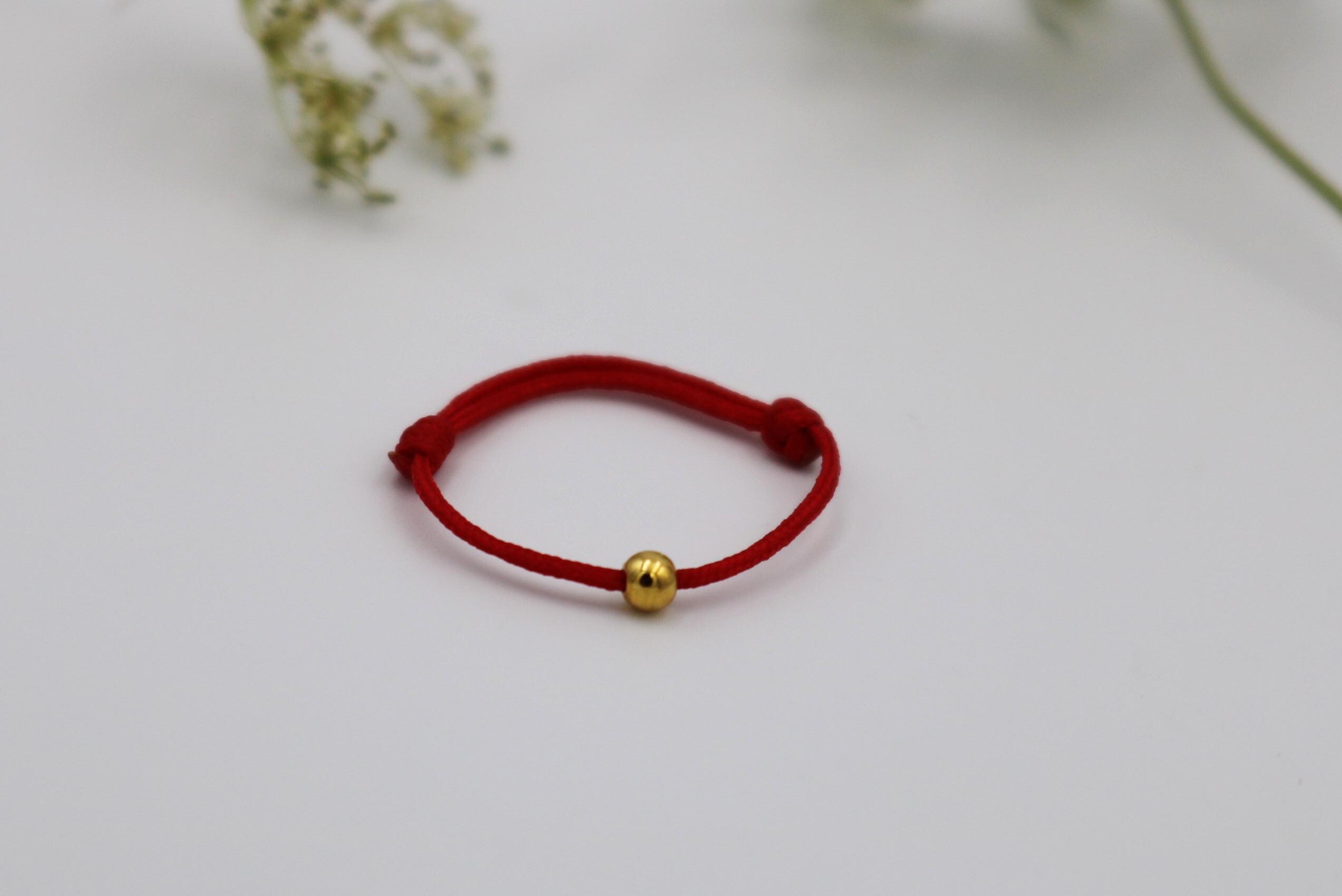 Red String of Fate Ring, 925 Sterling Silver Red String Ring, Promise ...