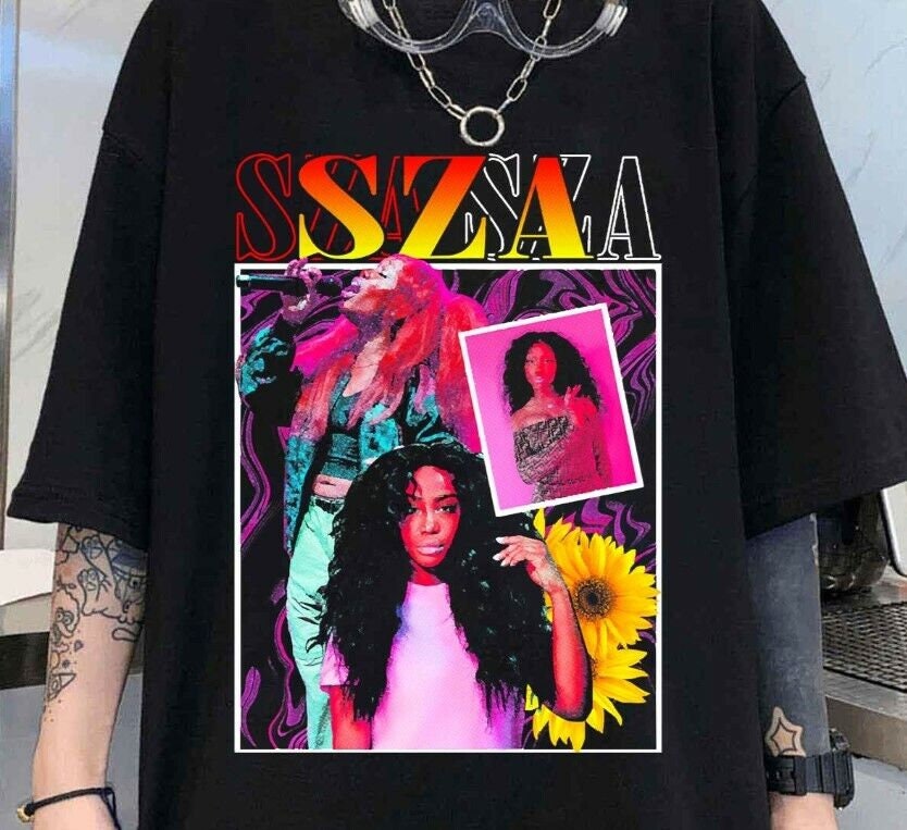 SZA Shirt, Vintage SZA Shirt, Hip Hop Music Shirt, Retro Sza Shirt sold ...