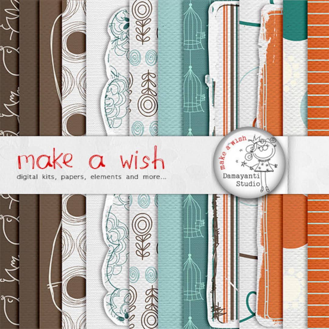 Happiness Is, Digital Papers, Scrapbook Papers, Valentine's Day Papers ...