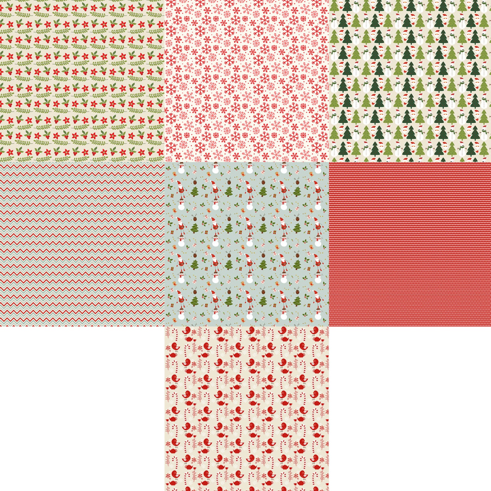 Christmas Digital Paper, Christmas Printable Paper,craft Christmas ...
