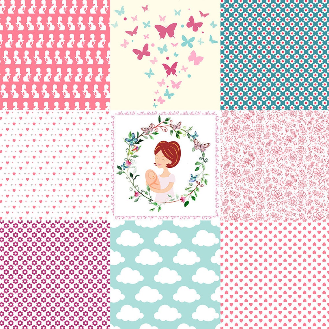 Pregnancy, New Baby, Pregnancy Paper, Planner Stickers, Maternity Paper ...