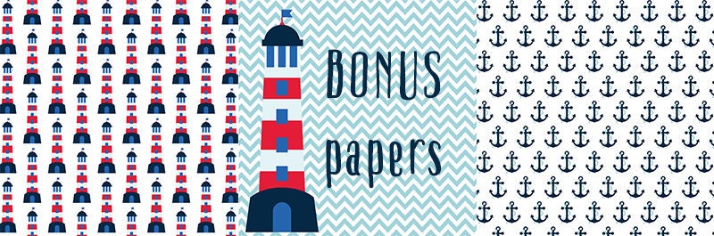Nautical Papers, Marina Papers, Sea Papers, Ocean Paper, Blue Papers ...