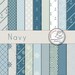 Nautical Digital Paper Anchor Digital Paper Coastal Digital Paper Navy ...