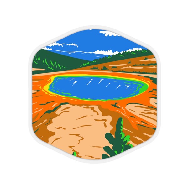 Hot Spring National Park Sticker - Etsy