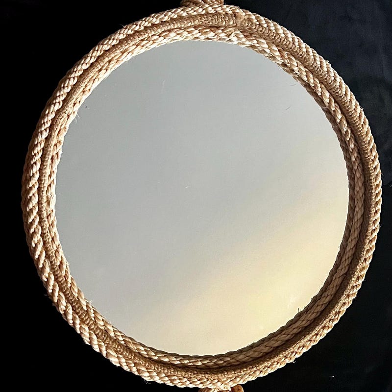 Rope Mirror - Etsy
