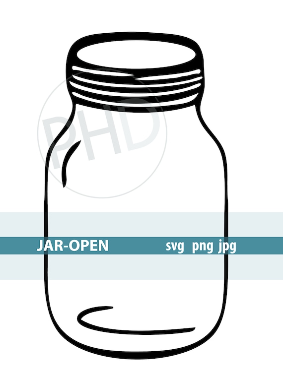 Open Jar Clipart