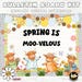 Highland Cow Spring Bulletin Board Kit | Moo-ving Into Spring Classroom ...