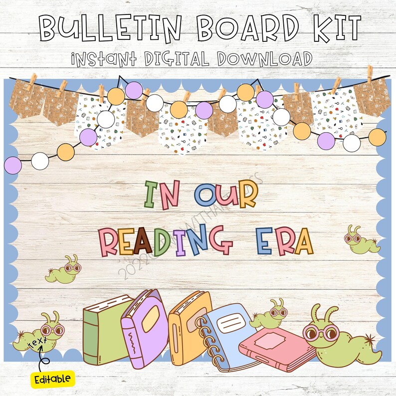 Library Bulletin Board Kit | Welcome to the Library | Reading Era ...