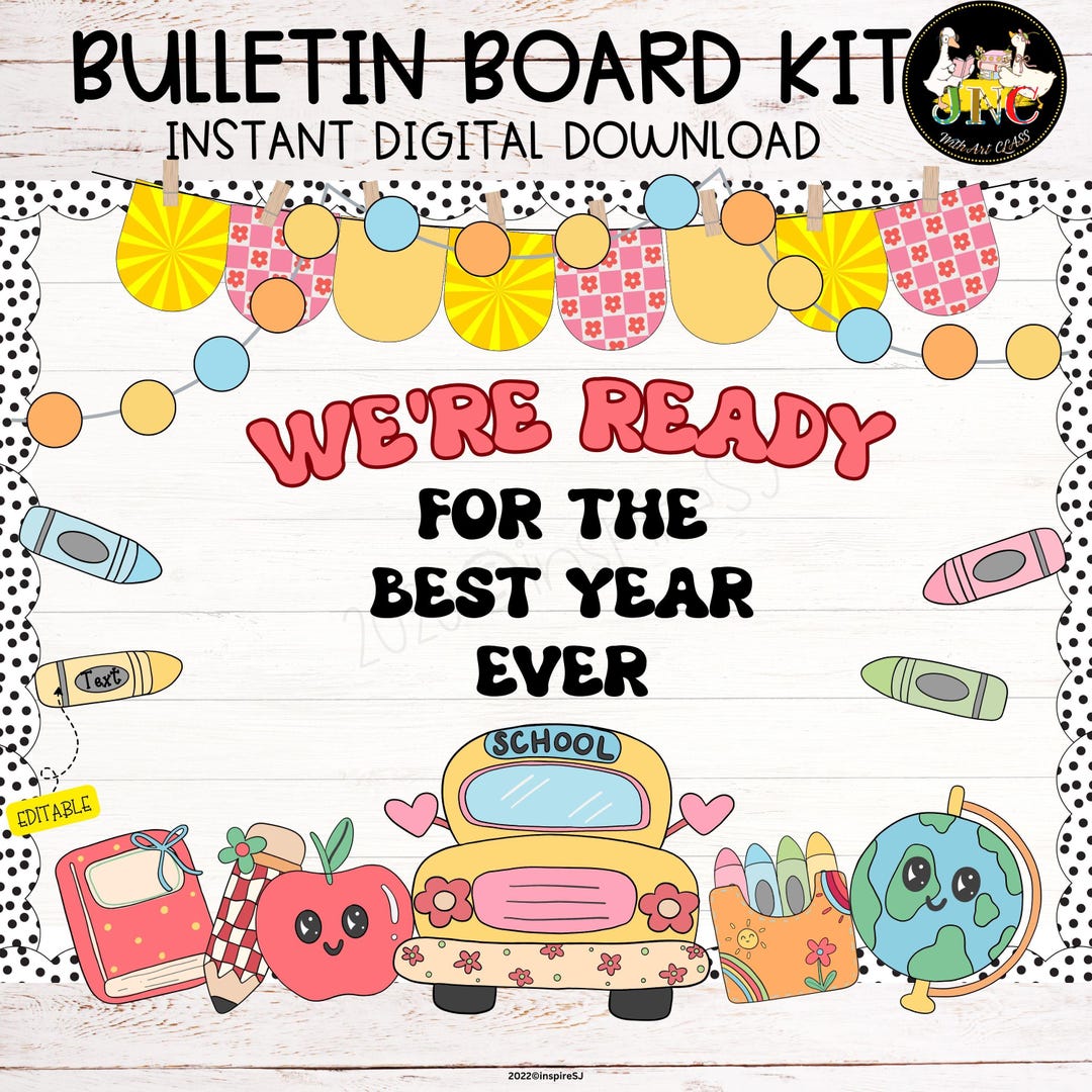 Back to School Bulletin Board Kit: We're Better Together Classroom ...