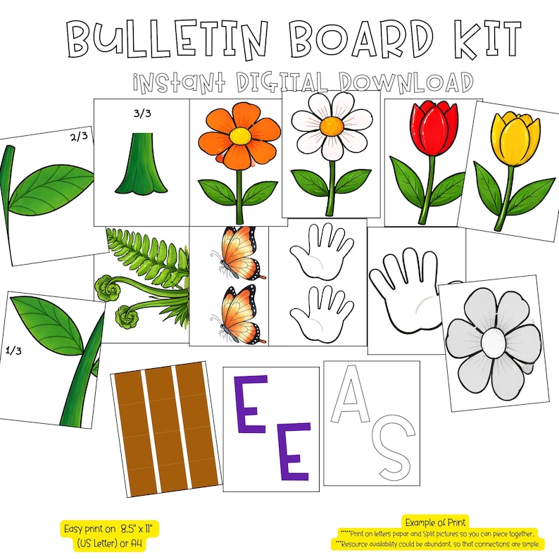 Seed of Kindness Bulletin Board Kit | Spring Classroom Decor | Editable ...