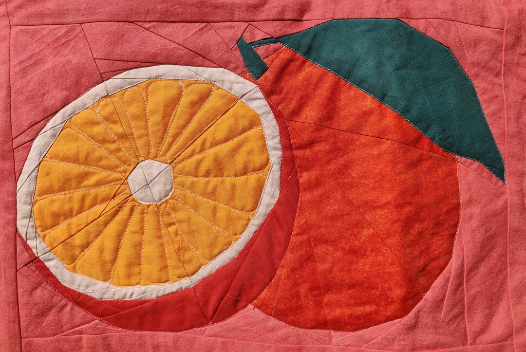 Orange Foundation Paper Piecing PDF Pattern - Etsy