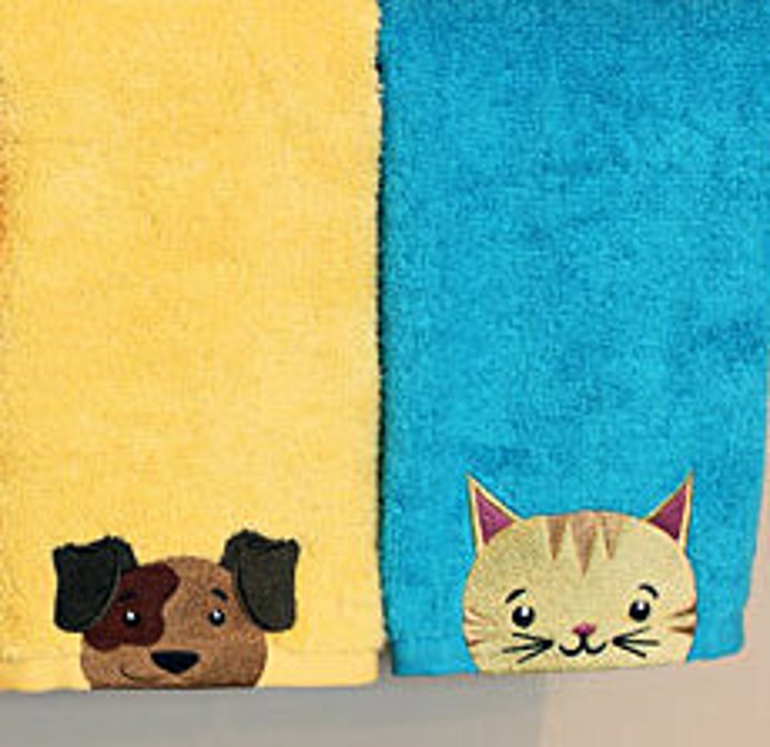 Personalized Kids Hand Towels in Baby Animal Series Order One - Etsy Personalized Kids Hand Towels in Baby Animal Series Order One - Etsy
