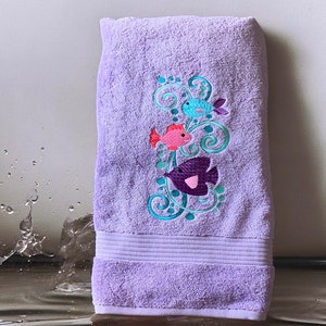 Personalized Fish Bath Towel . Custom Towels. Fish Towels ...