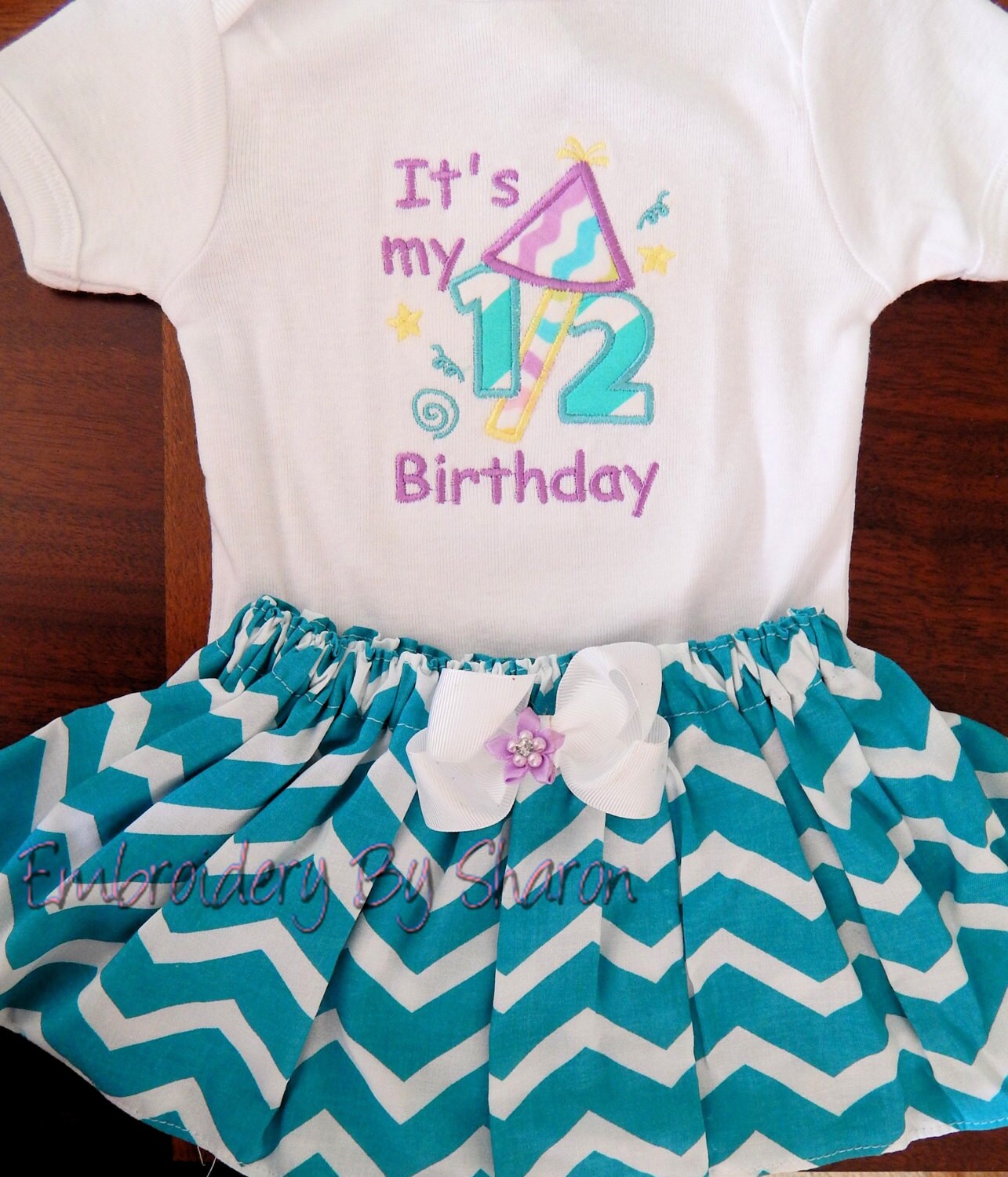 Personalized Birthday Outfits It's My 1/2 Birthday | Etsy
