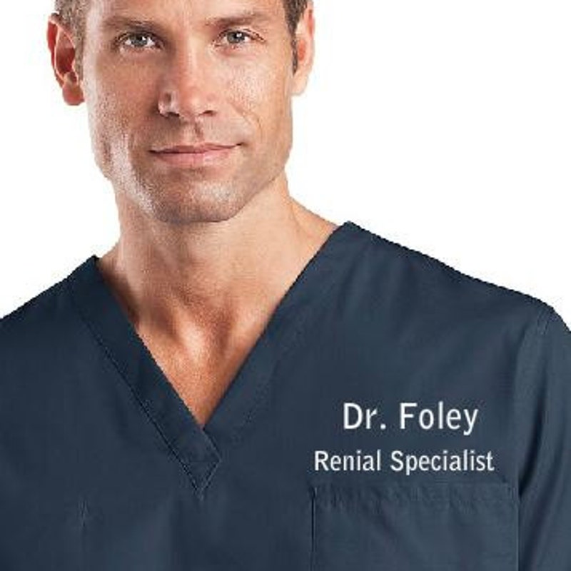 Monogrammed Scrubs - Etsy