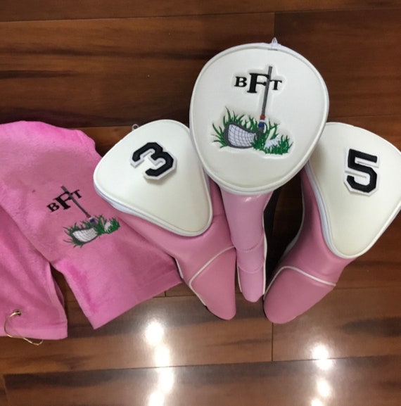 Monogrammed Golf Head Cover Sets Personalized Golf Cover for - Etsy