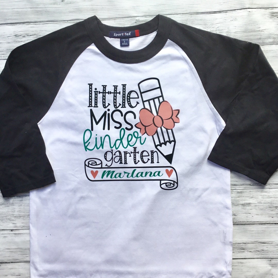 Back to School Raglan Shirts, First Day of School Shirts for Girls ...