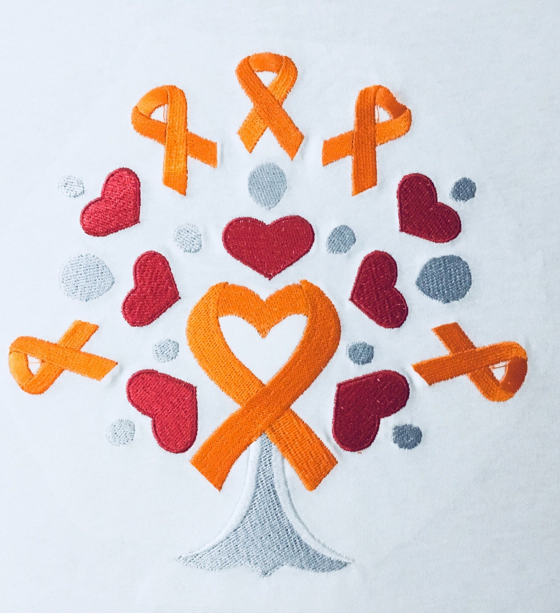 Cancer Awareness Ribbons on T Shirt Tree of Hope - Etsy