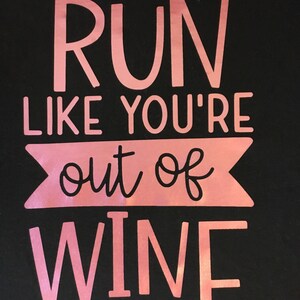 Exercise Shirts, Gym T-shirts, Tanks or Racebacks, Run Like You Are Out ...