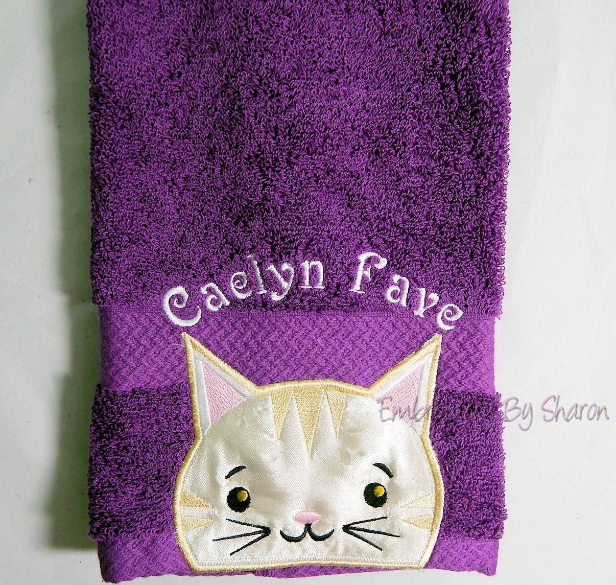 Personalized Kids Hand towels in baby animal series order one | Etsy