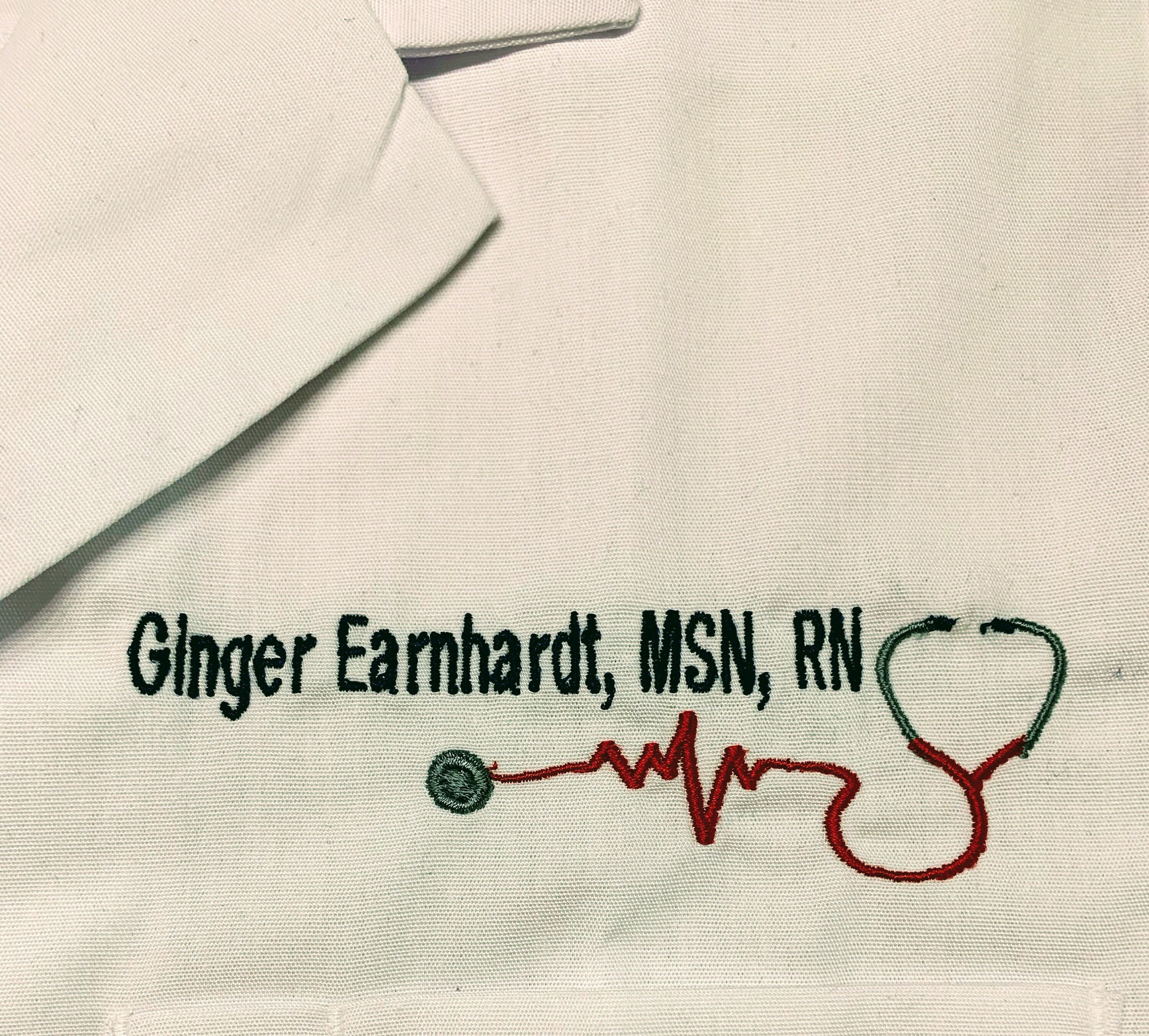 Lab Coats, Embroidered Personalized Lab Coats With Name, Title, up to 2 ...