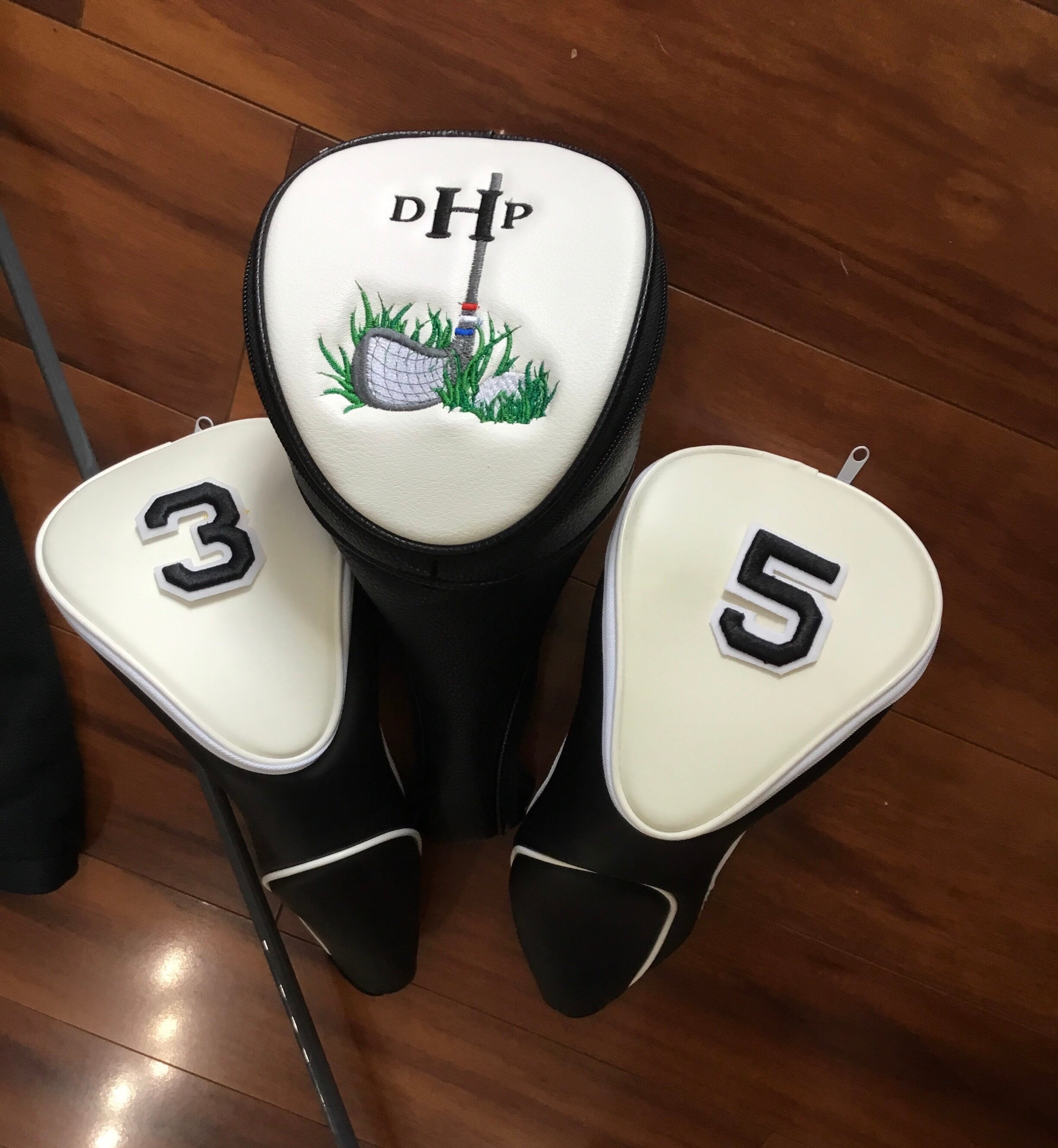 Monogrammed Golf Head Cover sets Personalized Golf Cover for | Etsy