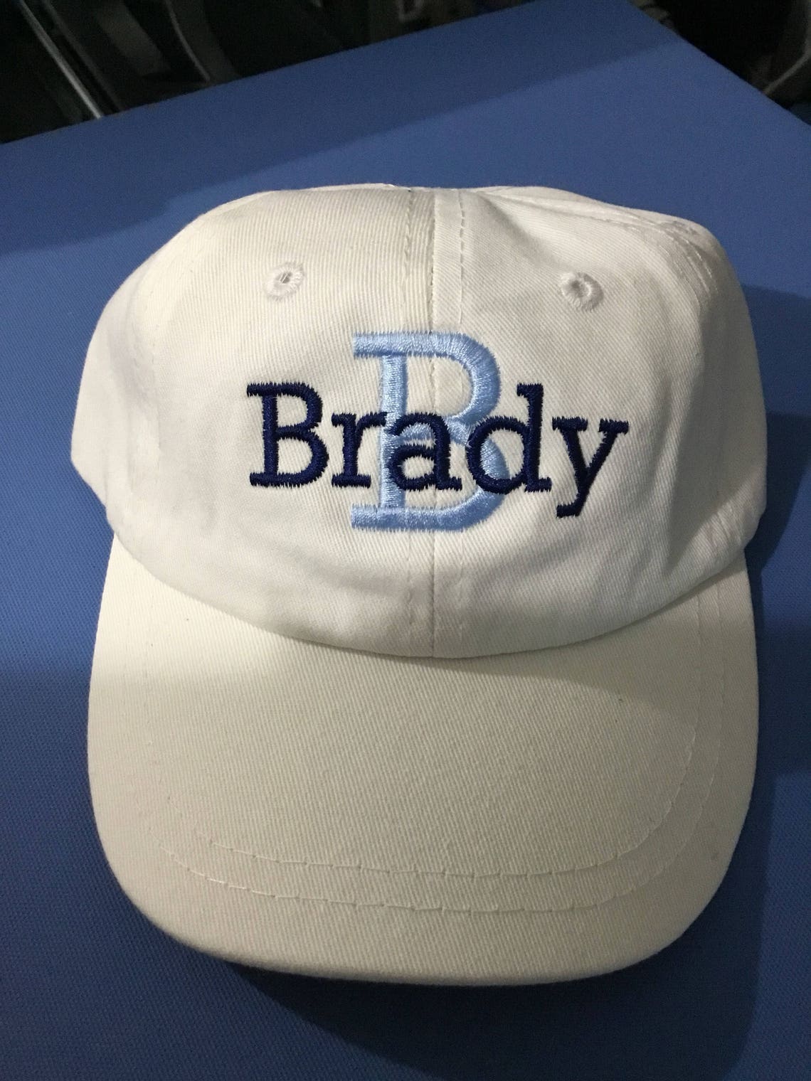 Custom Infant Baseball Cap, Personalized Baby Hat Photo Prop, Toddler ...