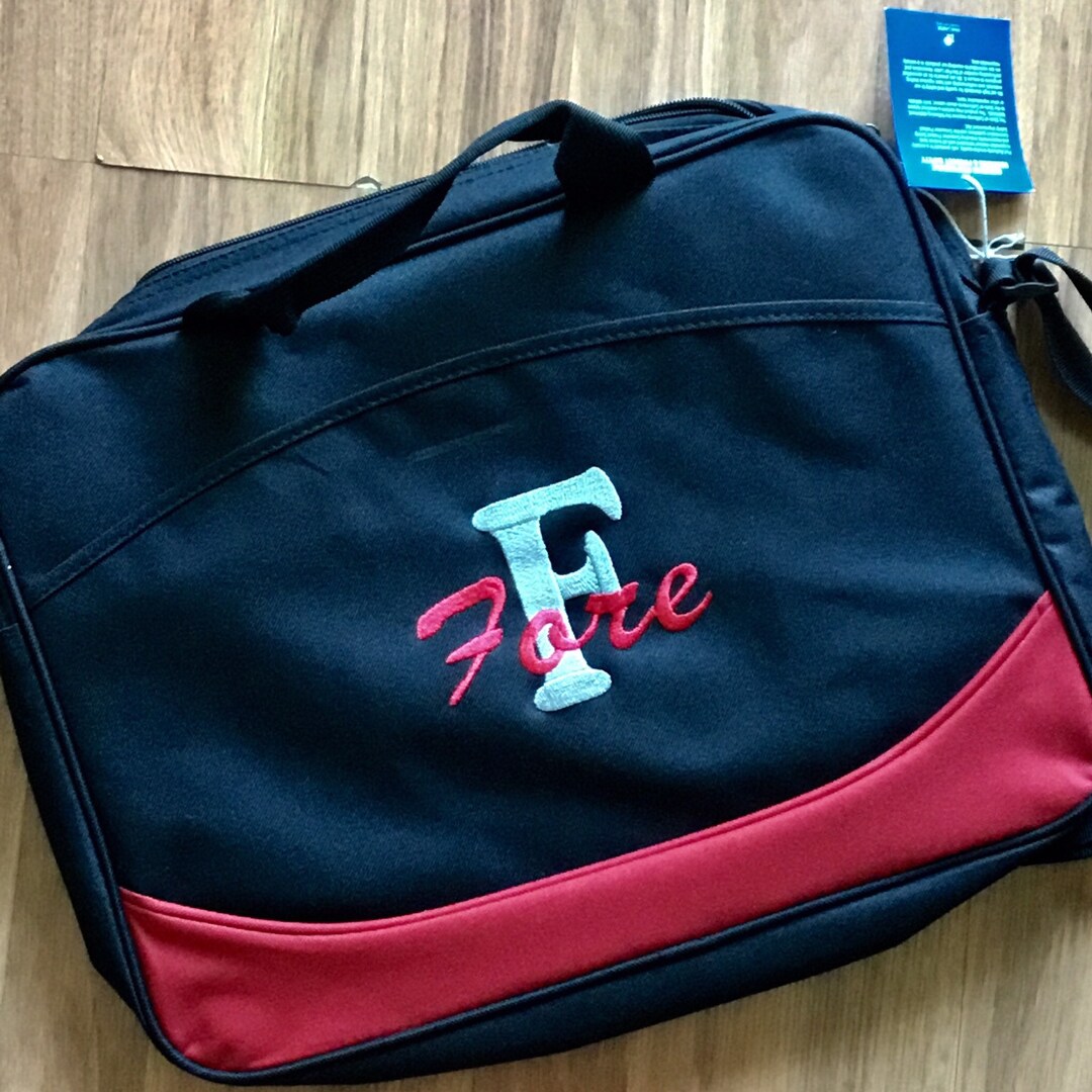 Computer Bag Monogram or Personalize for a Great Bosses Gift or Co ...