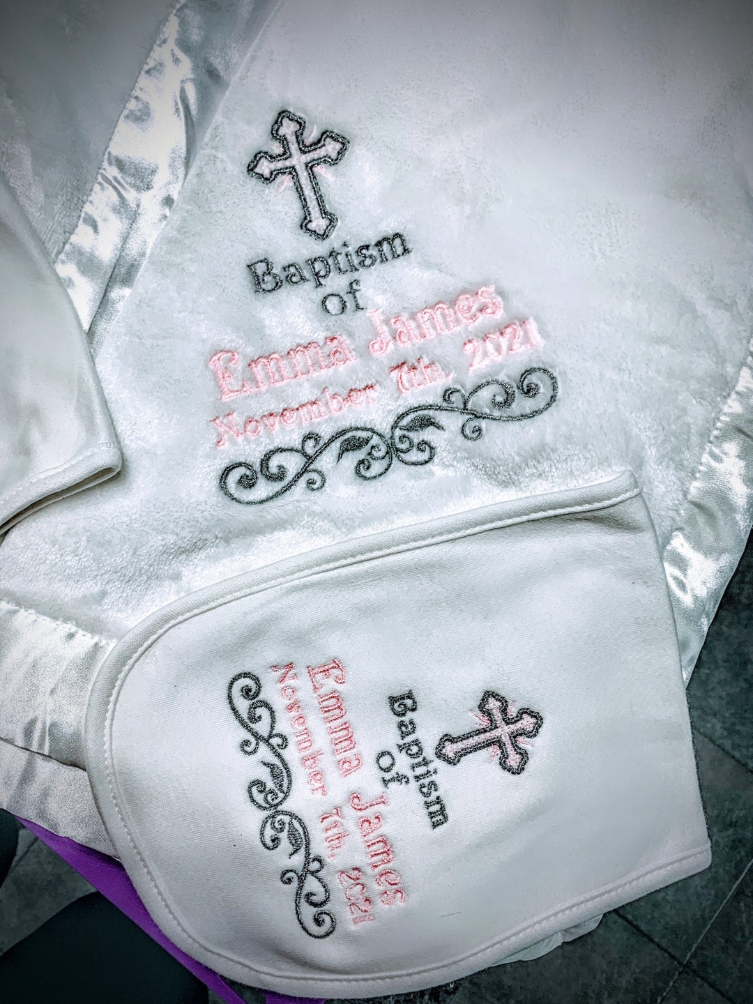 Christening Blanket, Baptism Blanket, Birth Blanket, Religious Blanket ...