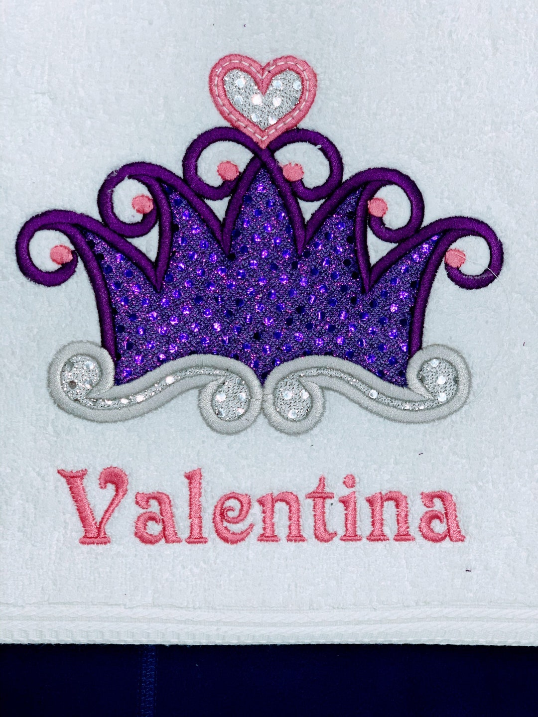 Princess Bath Towel Personalized Princess Towel for KIDS, Girls Bath ...