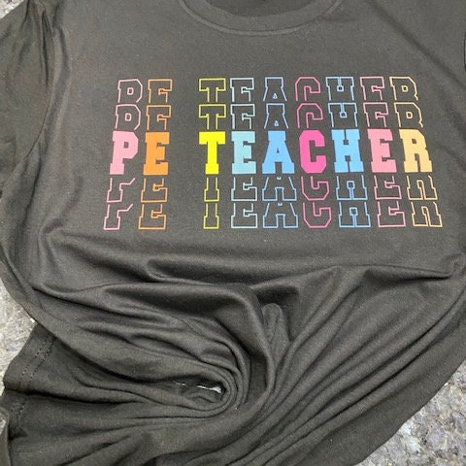 Physical Education T-shirt, Back to School PE Teacher, Gym Teacher ...