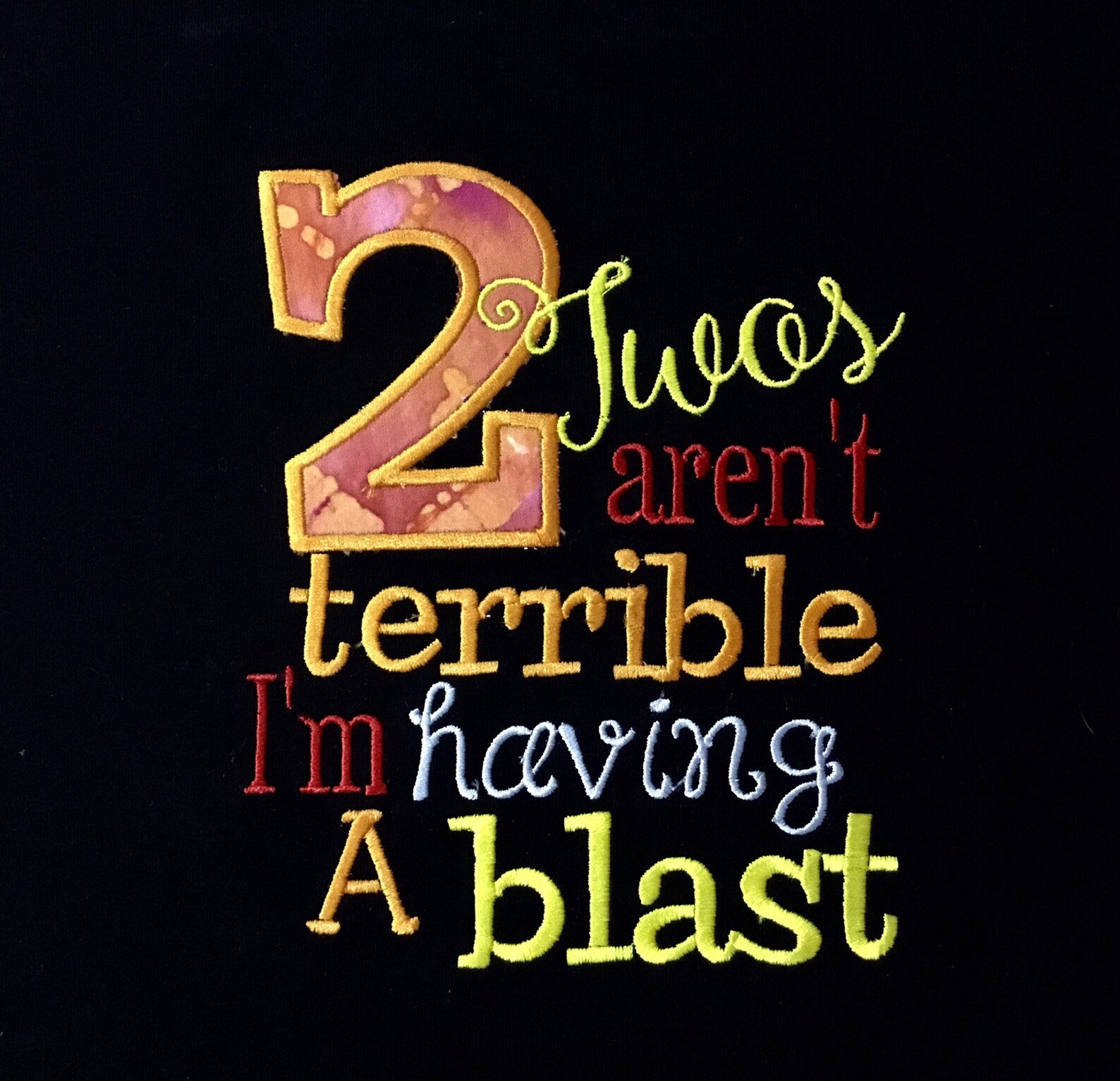 Terrible Two's, Two Year Olds, Age 2, Birthday Gifts for 2 Yr Olds ...