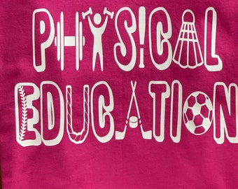 Physical Education Teacher Definition T-shirt P.E. Gift Tee - Etsy