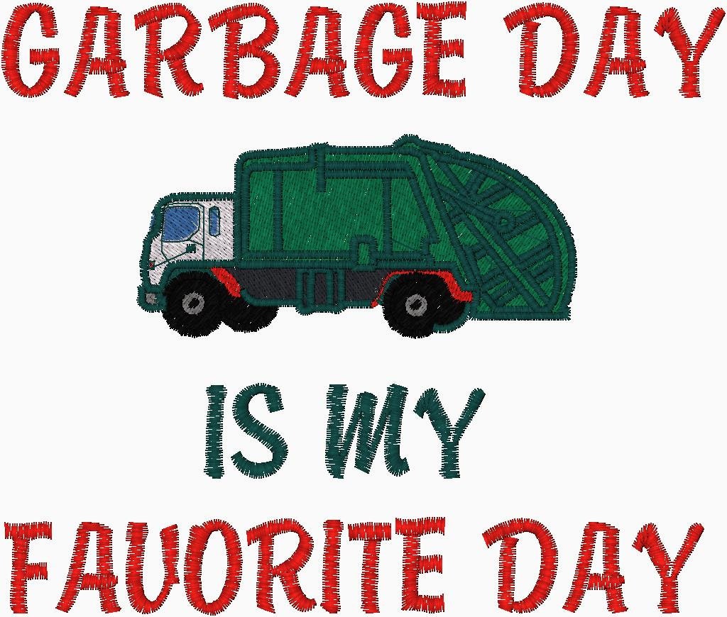 Garbage Truck, Toddlers Shirts, Garbage Day is My Favorite Day, Toddler ...