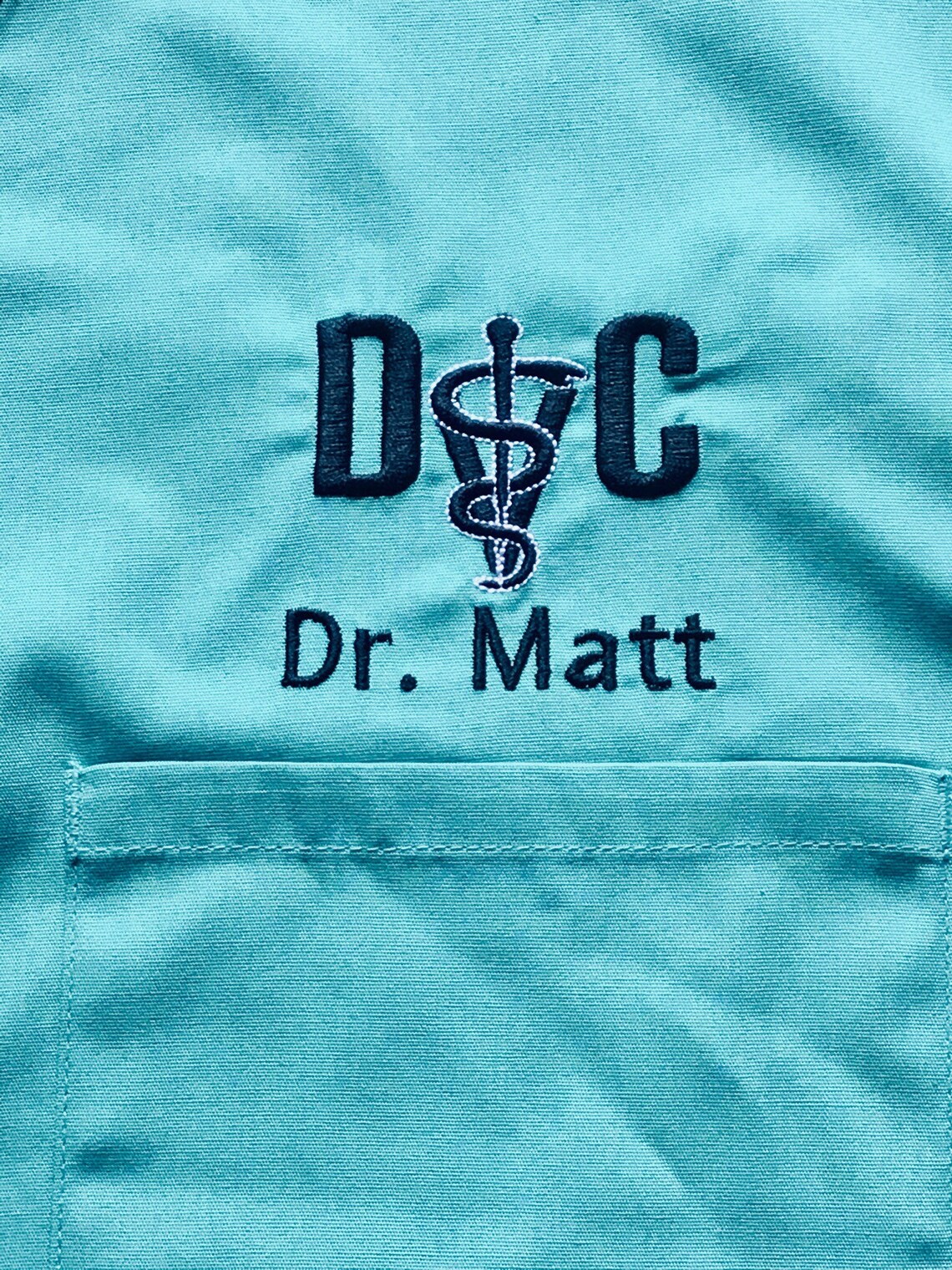 Scrub Tops Personalized and Medical Caduceus, Scrub Sets, Professional ...