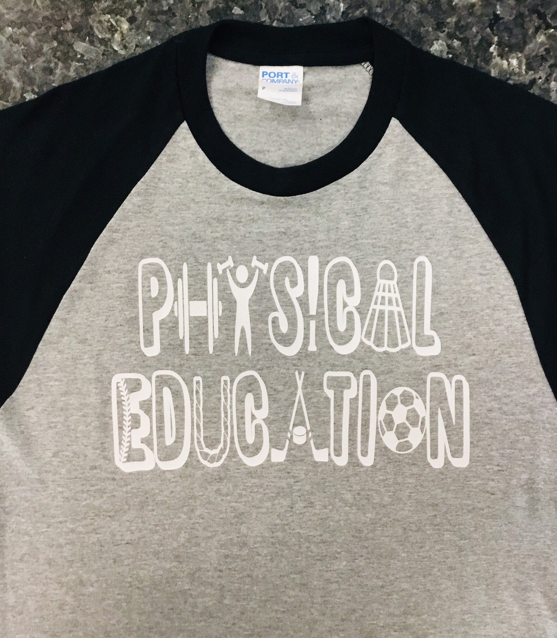Physical Education T-shirt Back to School PE Teacher Gym | Etsy