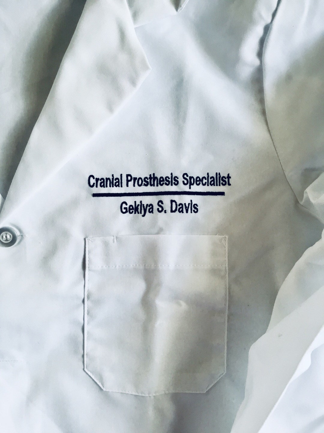 Medical Lab Coats Embroidered Personalized Lab Coats With Name, Title ...