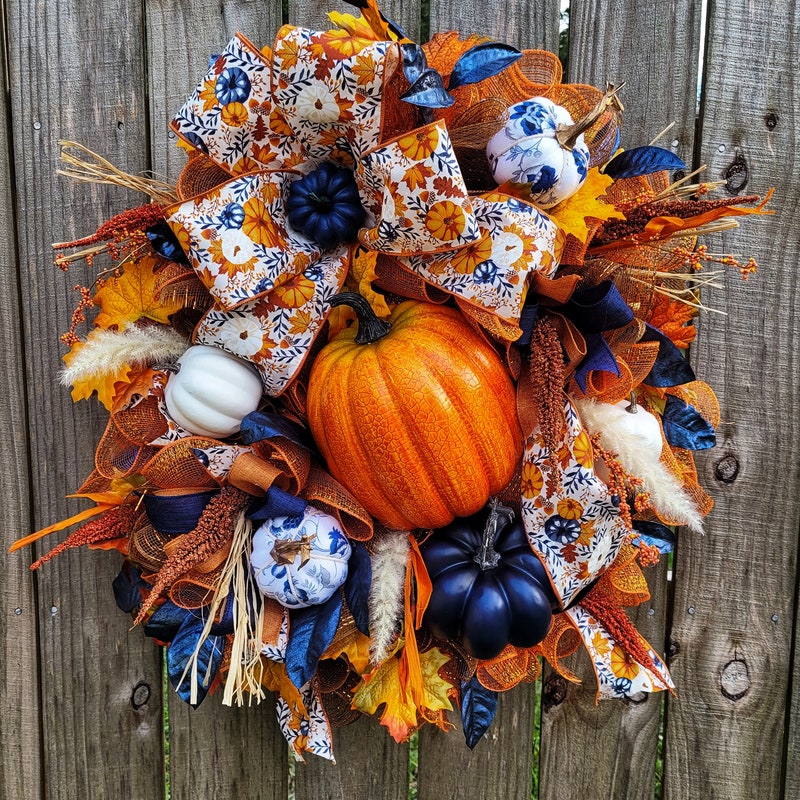 Outdoor Fall Wreath - Etsy