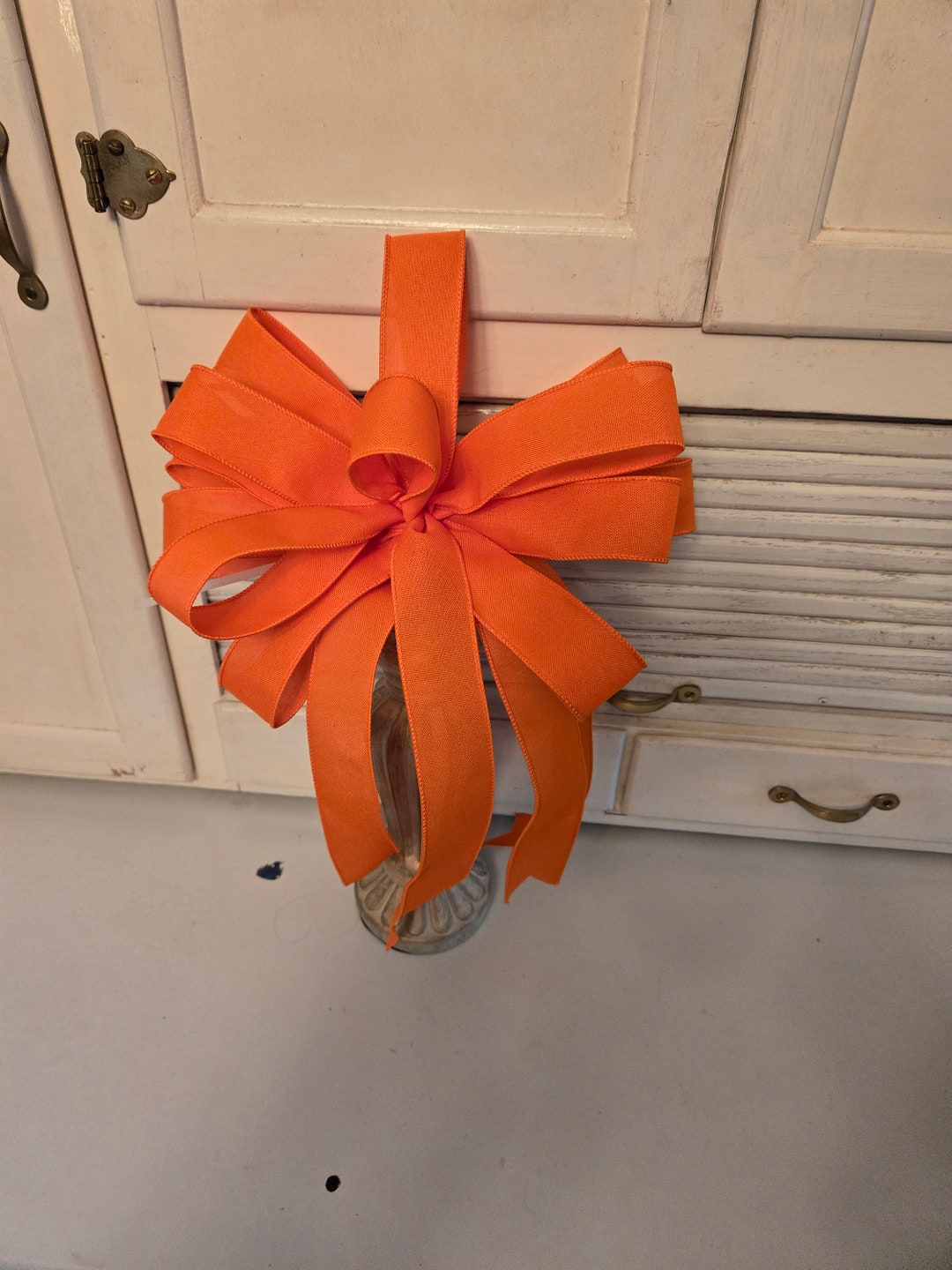 Bow for Wreath or Lantern or Gift or Mailbox or Outdoor Post or as an ...