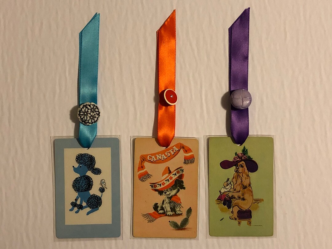 Handmade Bookmarks | Vintage Playing Cards | Vintage Playing Card ...